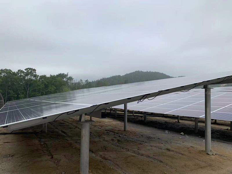 Double Pile Ground Solar Mounting System manufacturer - broadsolartek.com